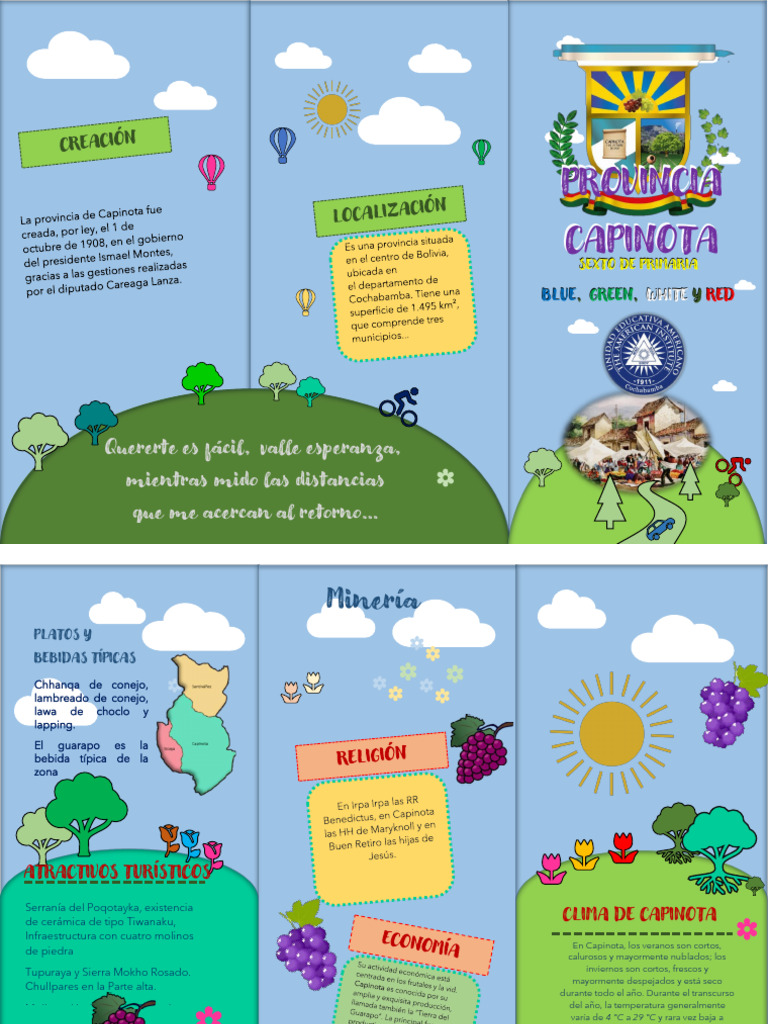 Tripticos Sexto | PDF