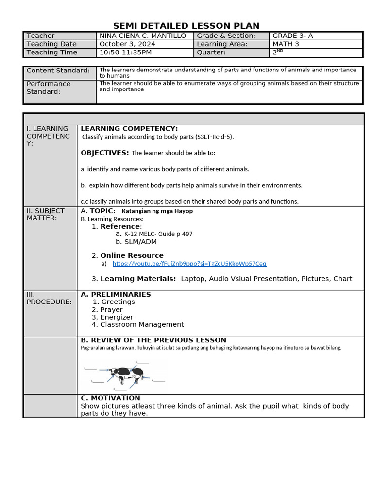 SCIENCE Q2 DAY 1 PDF Taste Learning