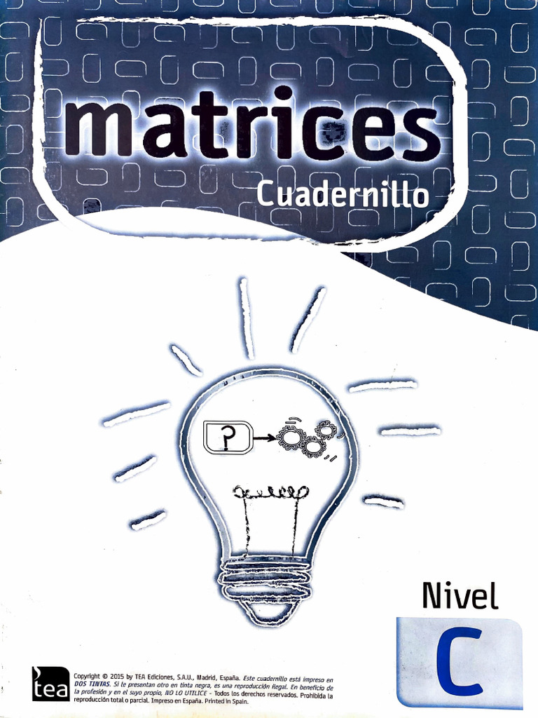 MATRICES Ejemplar C | PDF