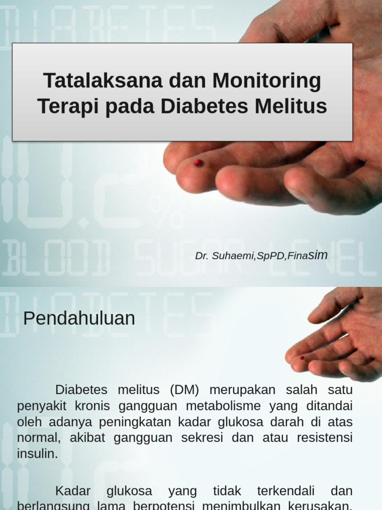Tatalaksana Dan Monitoring Terapi | PDF