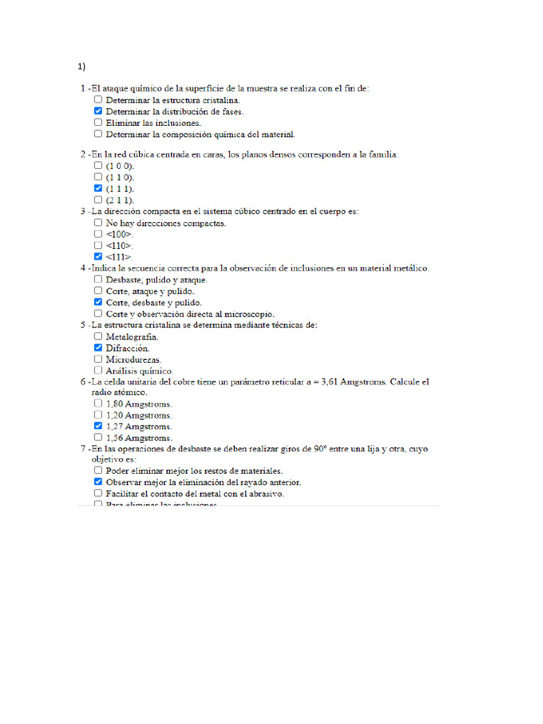 Ciencia de Materiales Tema 1 | PDF