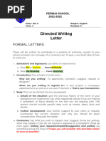 How To Write An Email For The IGCSE ESL Exam | PDF