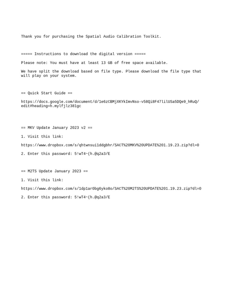 SpatialCD Instructions 02 23 | PDF