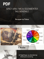 Sining Reading Visual Arts | PDF