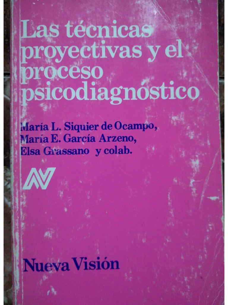 Técnicas Proyectivas. Cap 8 S de Ocampo | PDF