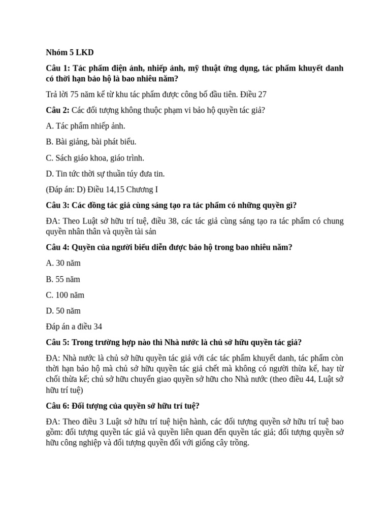 TN SHTT - Nhóm 5 | PDF