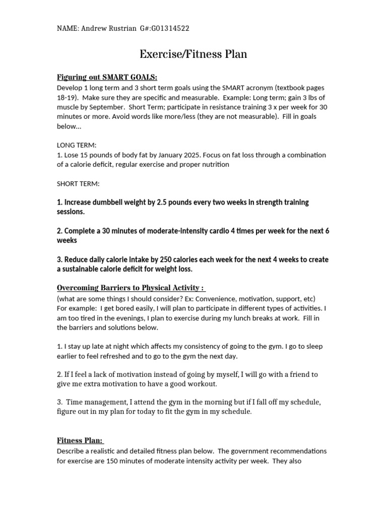 exercise-plan-kine109-pdf-strength-training-determinants-of-health