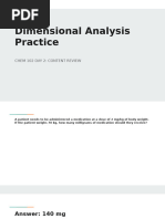 Clexane Dosage Calculation Table | PDF