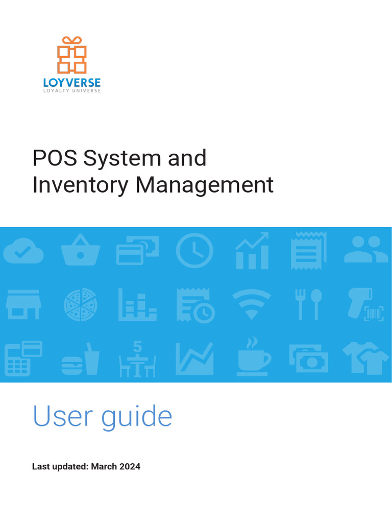 Loyverse POS User Guide and Setup | PDF | Point Of Sale | Barcode