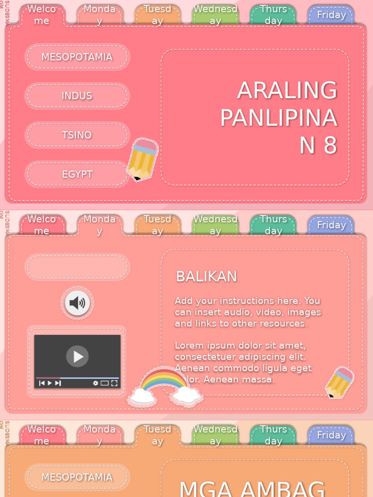 Ap 8 Week 8 Ambag NG Kabihasnan | PDF