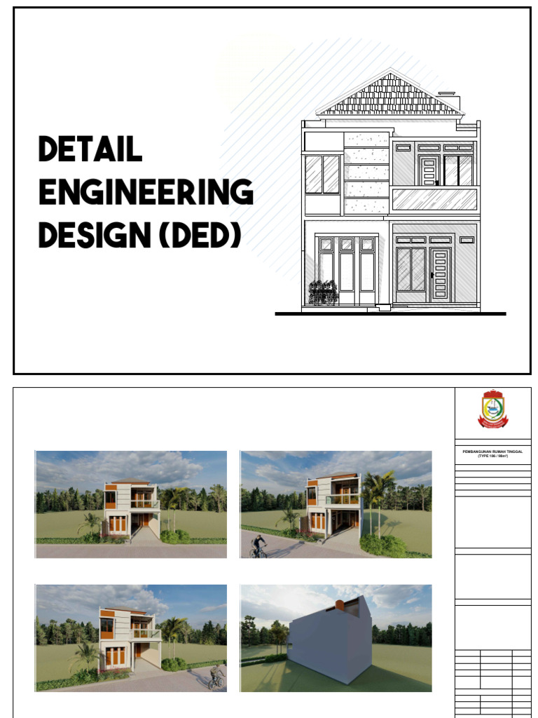 (Ded) Rumah Tinggal 2 Lantai | PDF