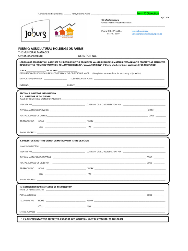 Building Valuation Form C - Agricultural | PDF | Real Estate Appraisal ...