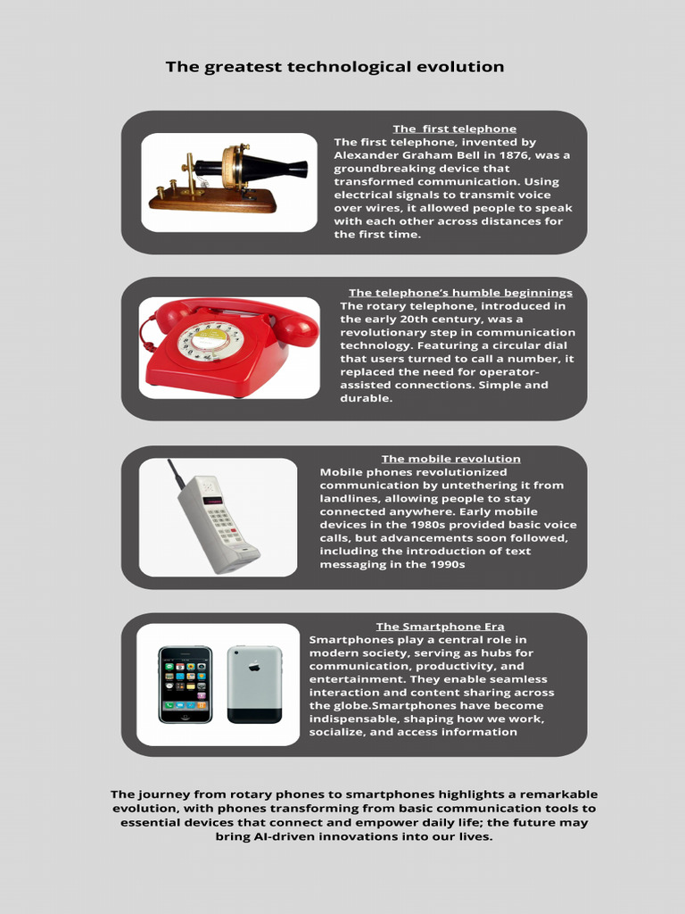 The Biggest Technological Evolution | PDF