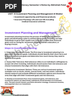 Unit 1 Financial Literacy Sem 1 | PDF