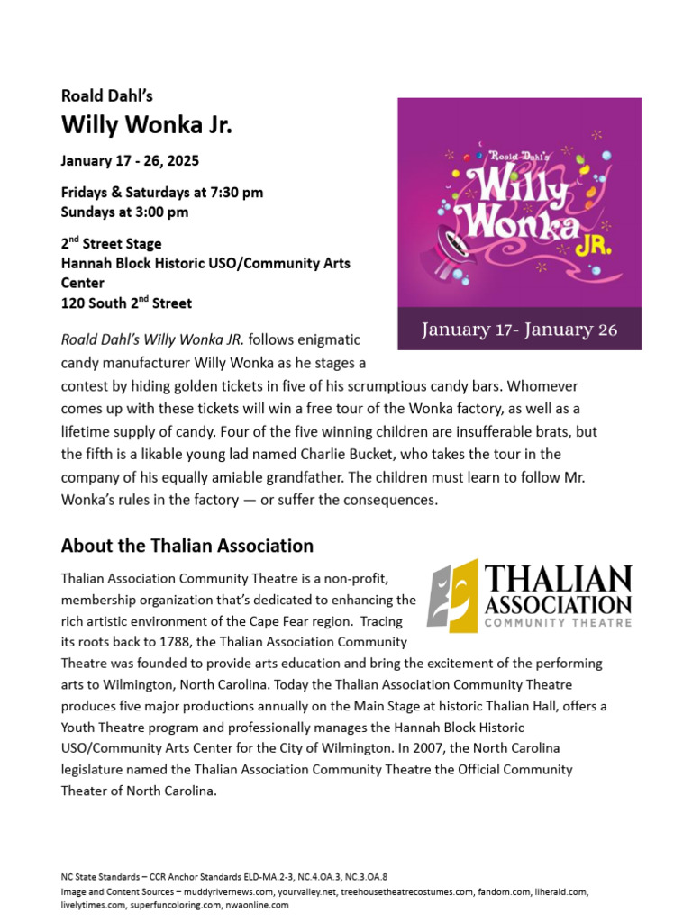 Willy Wonka Teachers Resource | PDF | Confectionery | Sugar Confectionery