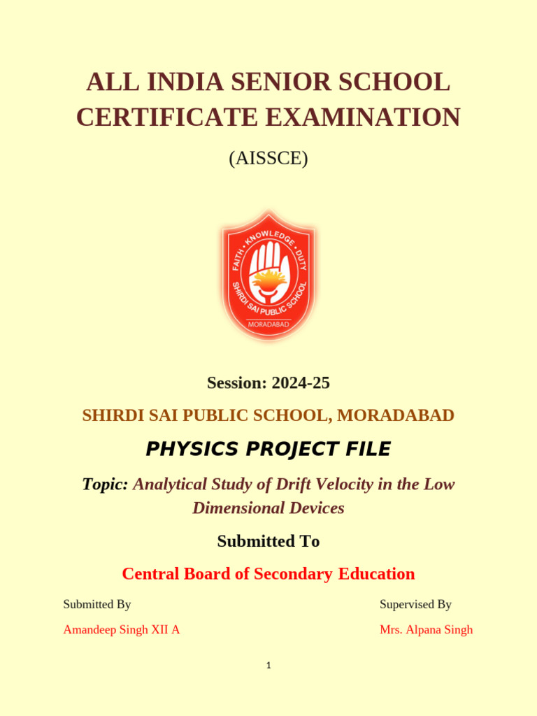 Physics Project Pdf Electron Phonon 0308