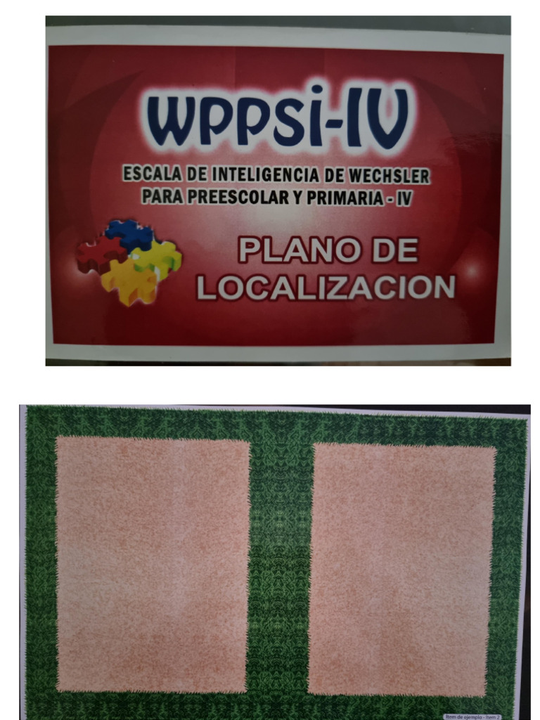 Planos de Localización Wppsi IV | PDF