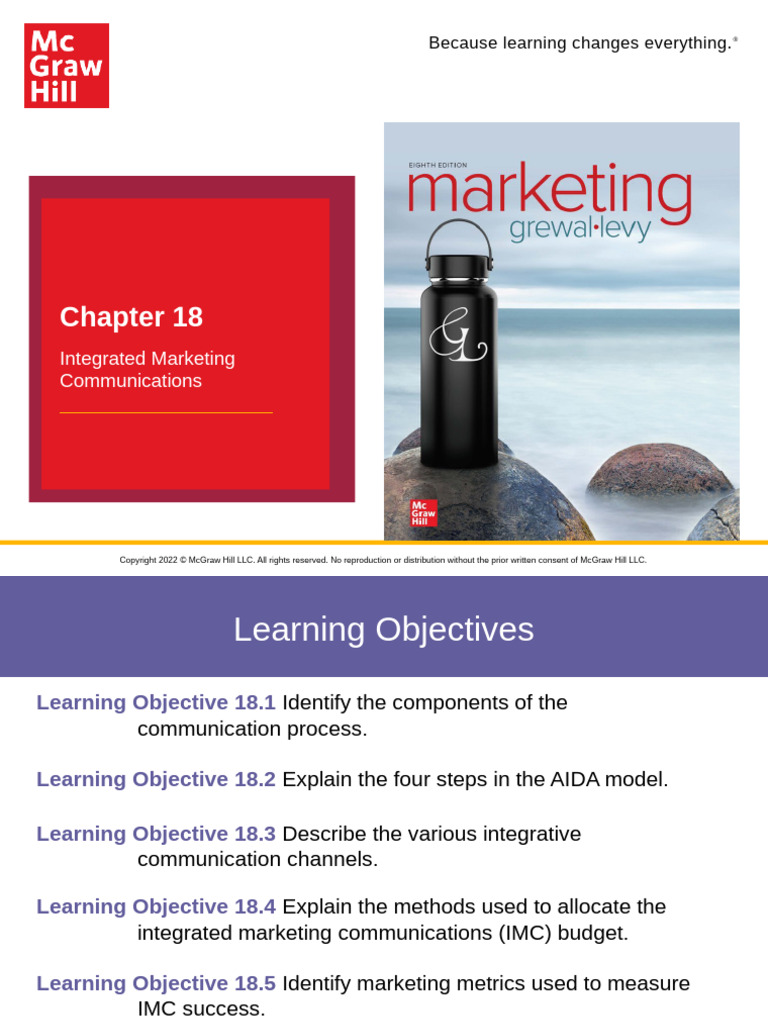 MKT111-Grewal_8e_PPT_Ch18-kk | PDF | Marketing Communications | Sales