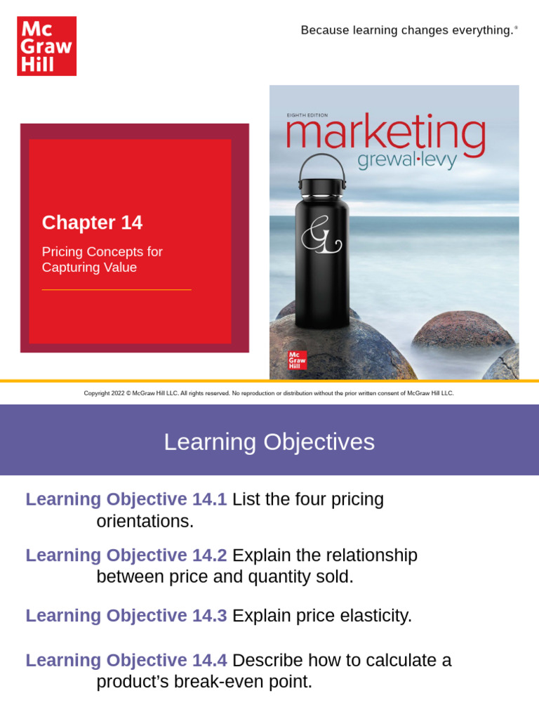 MKT111-Grewal 8e PPT Ch14-kk | PDF | Elasticity (Economics) | Demand