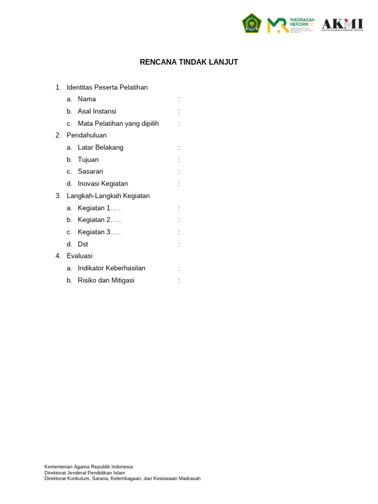 Format RTL 2024 | PDF