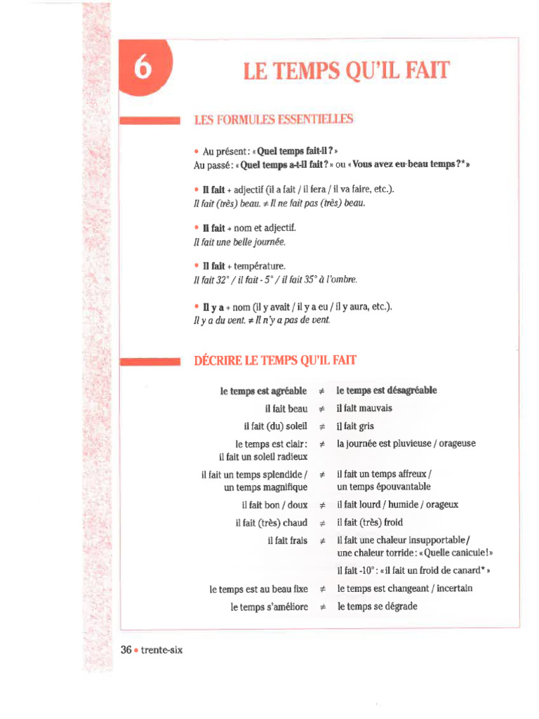 06 - Le Temps Qu'il Fait | PDF