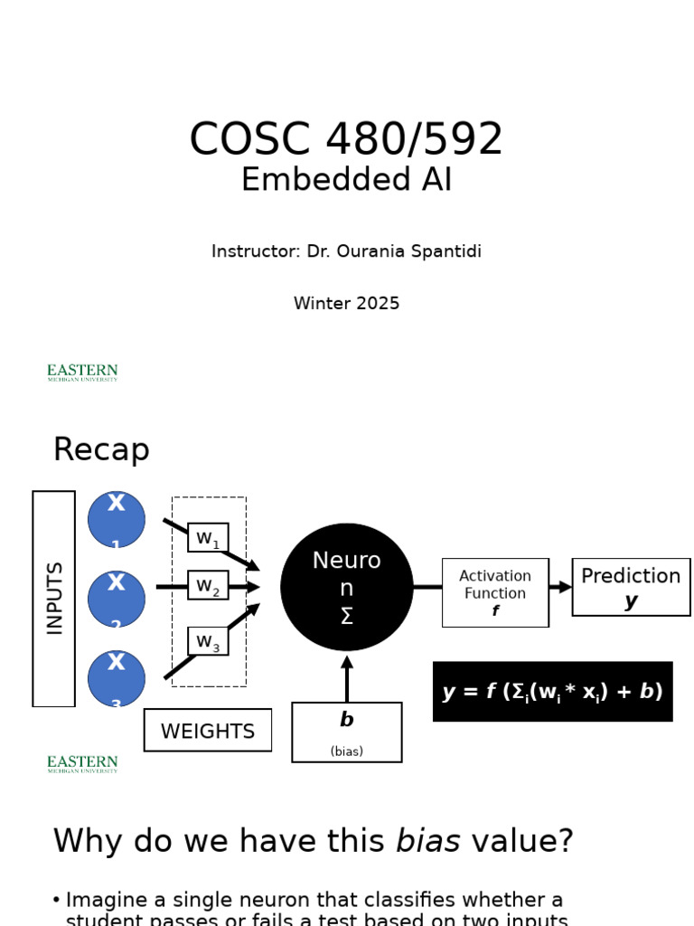 EAI - Lecture 4 | PDF | Applied Mathematics | Computational Neuroscience