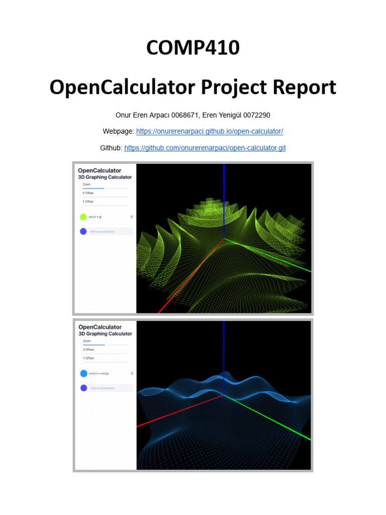 COMP410 Final Project Report | PDF | Parsing | Computer Programming