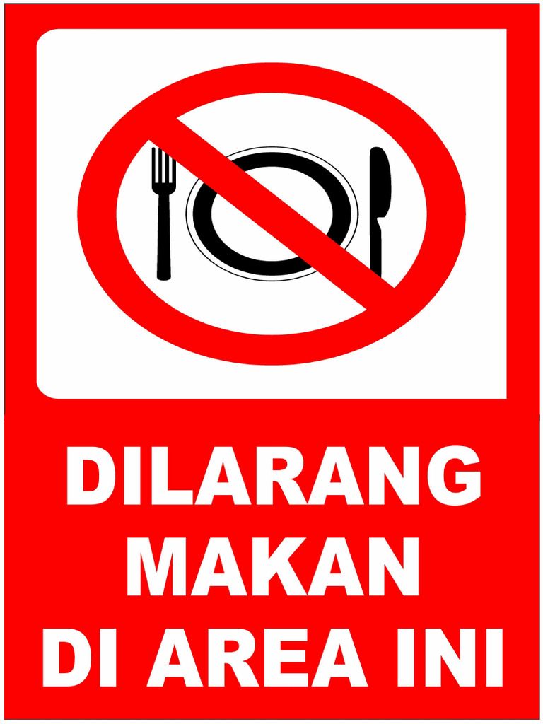 Dilarang Makan Di Sini | PDF