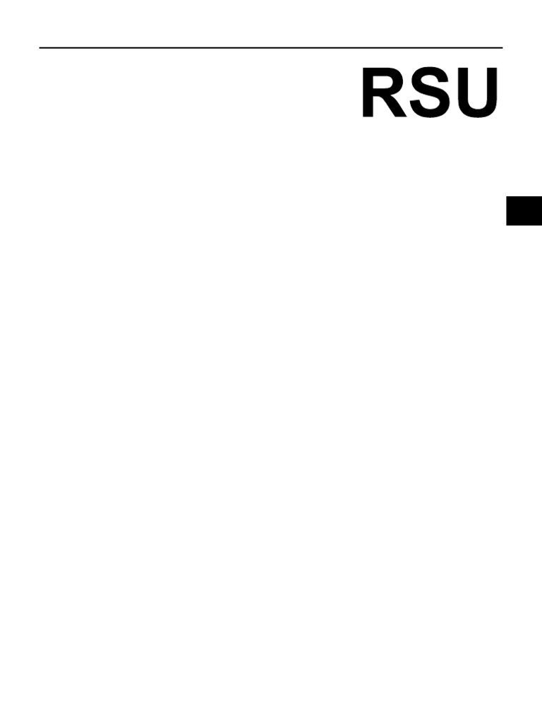 rsu | PDF | Axle | Brake