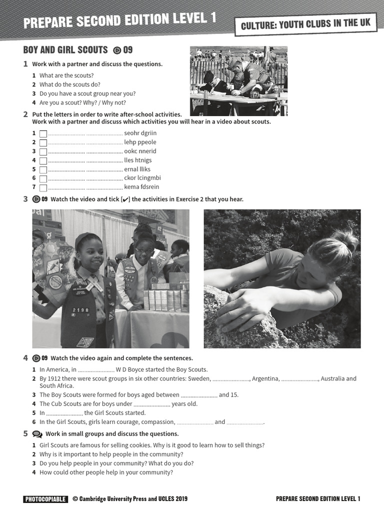 PREPARE 1 Culture Video Worksheet 09 | PDF
