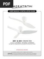 Atomberg CEILING FAN | PDF | Manufactured Goods | Electrical Engineering