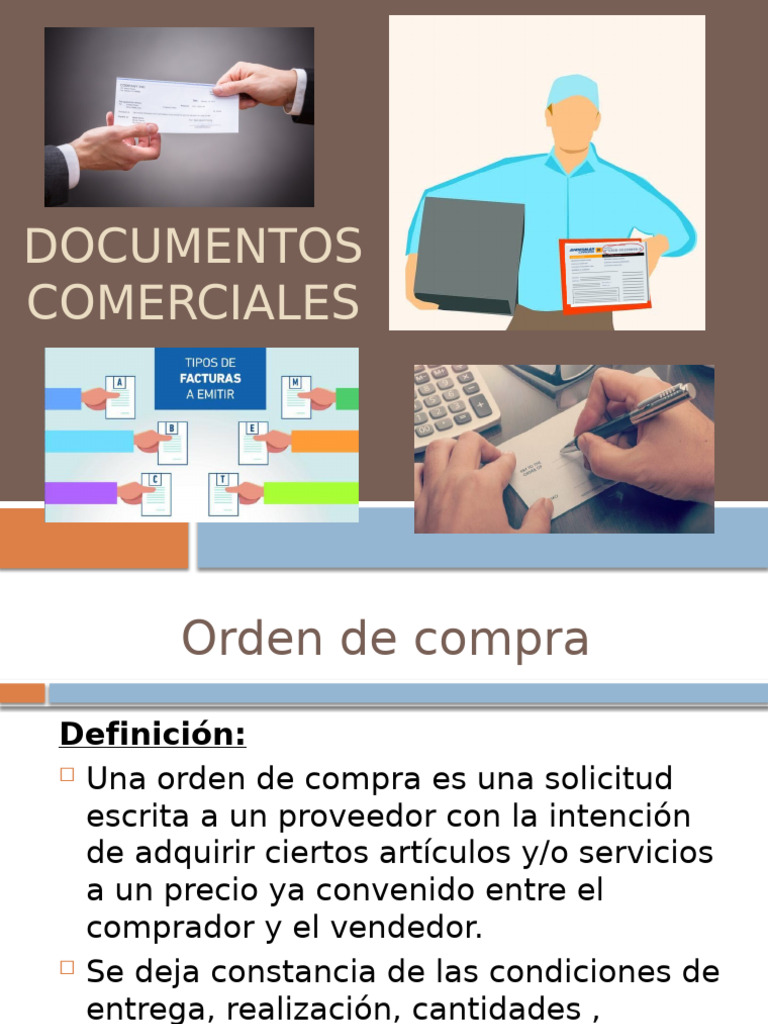 Documentos Comerciales y su Uso | PDF | Cheque | Pagaré