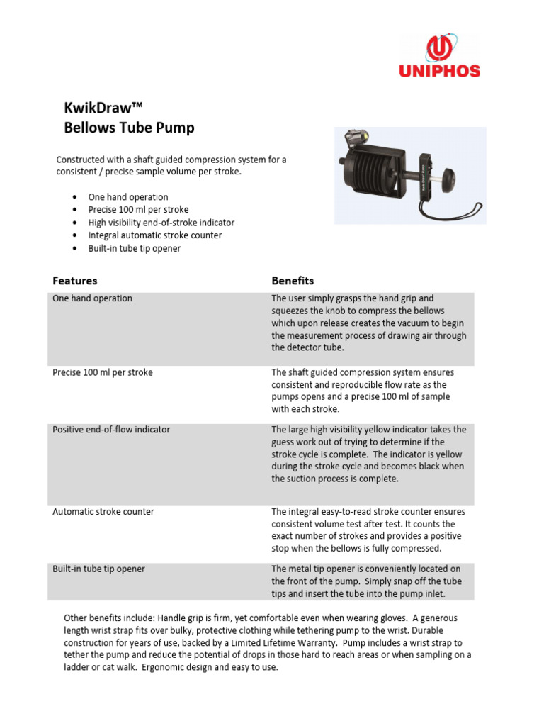 KwikDraw Data Sheet D5146762 | PDF | Pump | Equipment