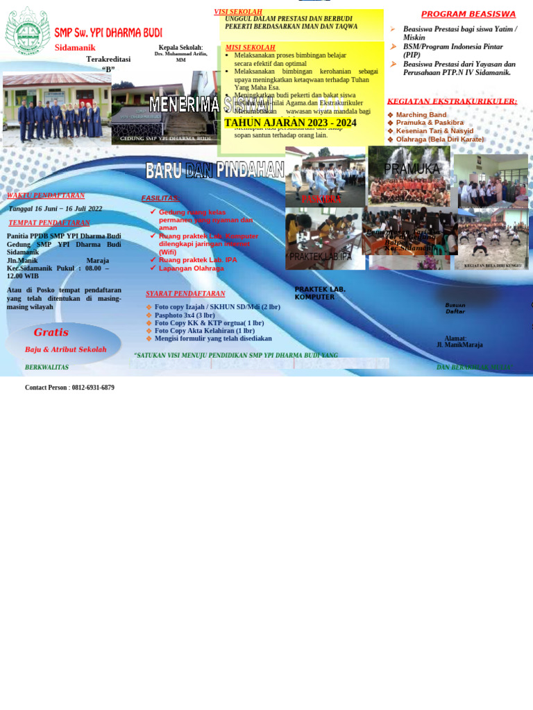 Brosur PSB 2023-2024 | PDF