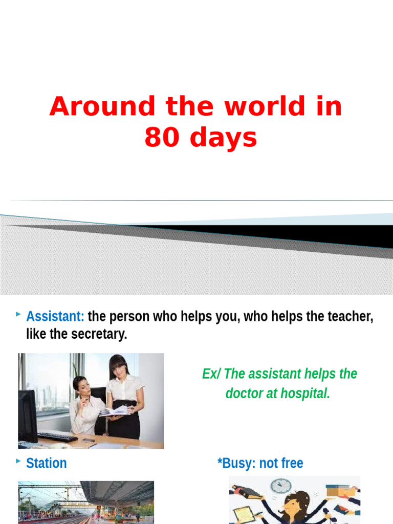 Around The World in 80 Days | PDF