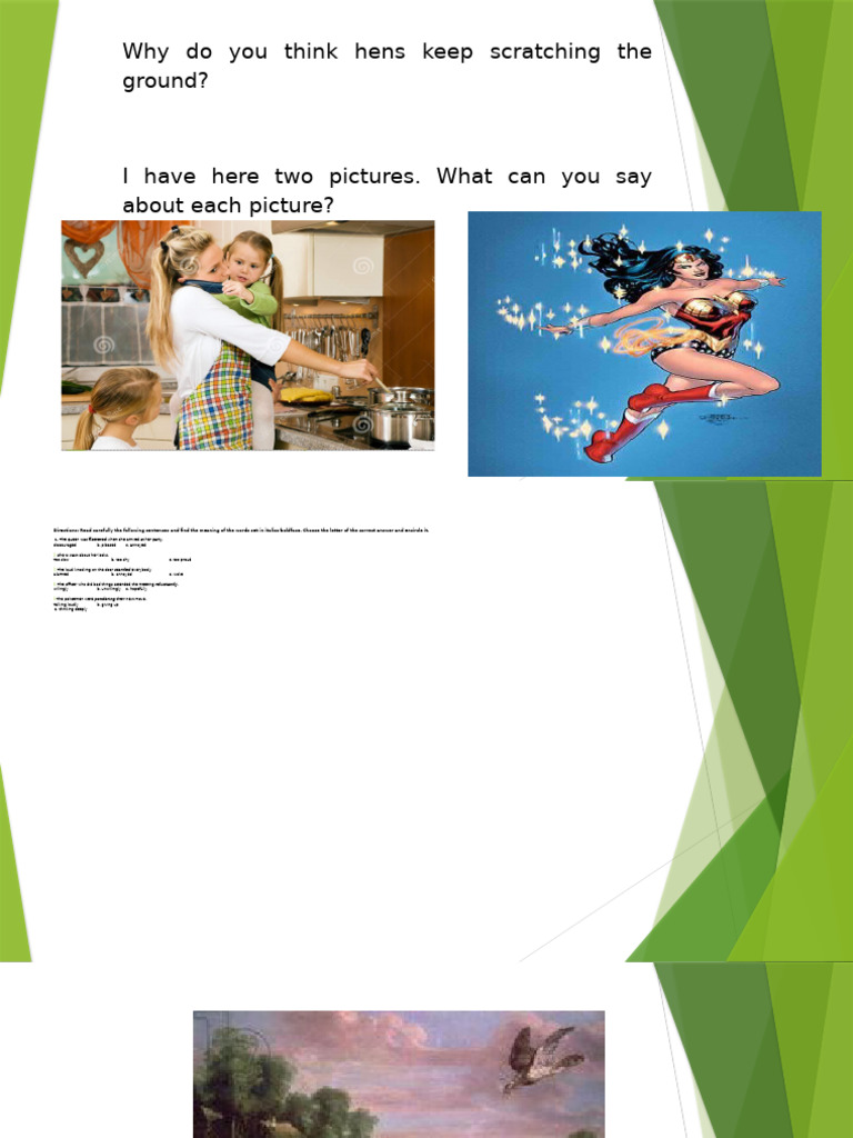 eng.q3 week 1 | PDF | Chicken