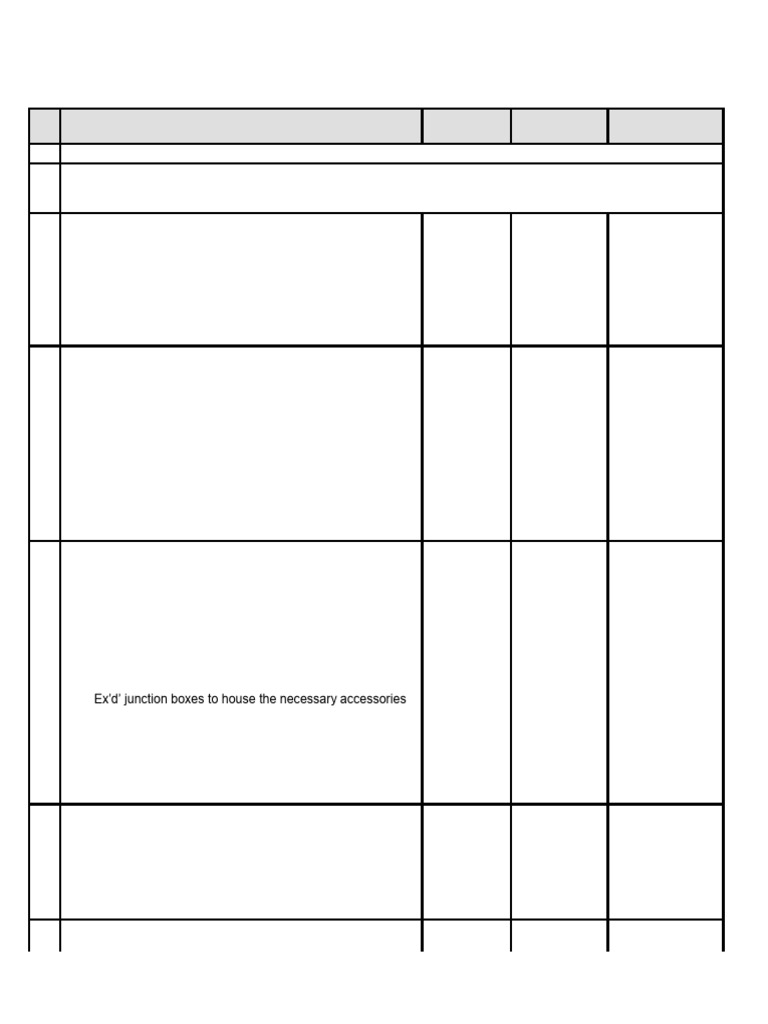 sample bom | PDF | Closed Circuit Television | Service Industries