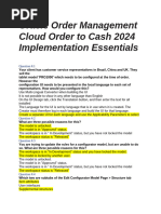 Assessment Oracle Cloud Success Navigator Essentials | PDF