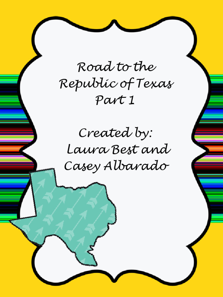 Texas History: Key Figures & Events | PDF