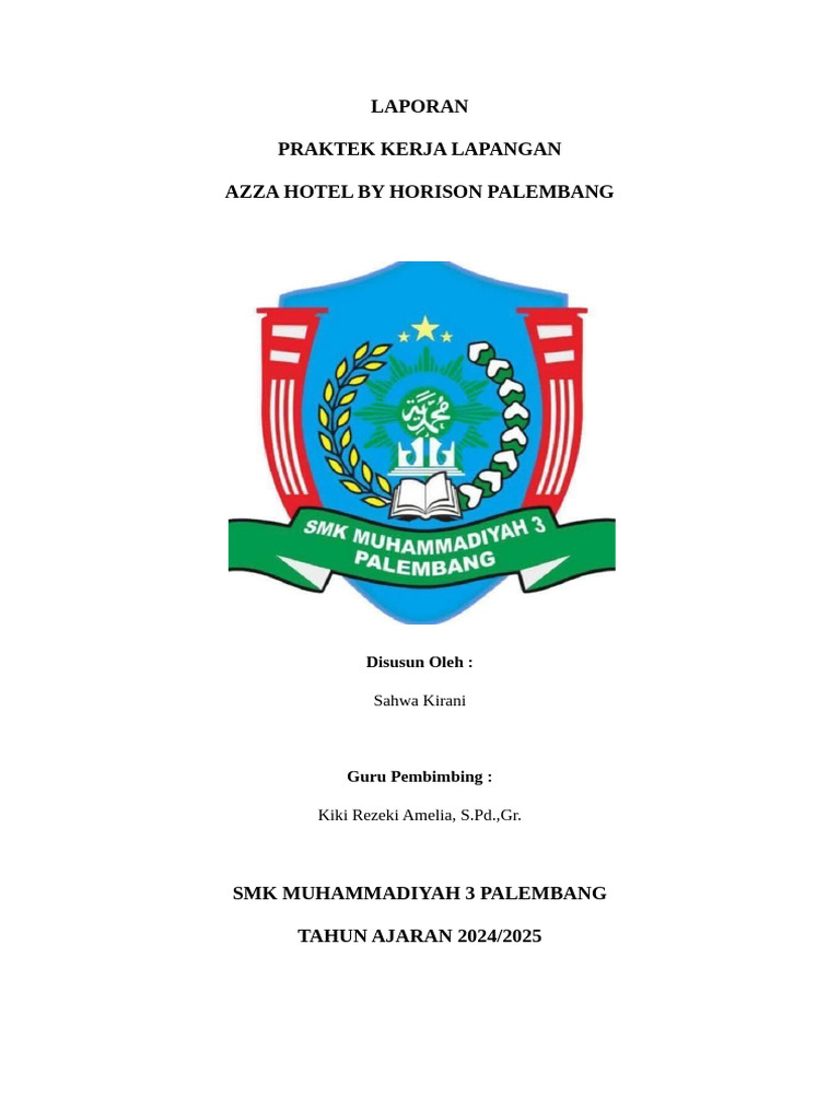 Laporan Praktek Lapangan Sahwa Kirani 12 Kul 1 | PDF