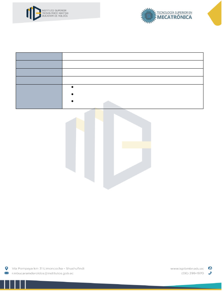 Robotica - Carmen - Hernandez Deber 1 | PDF | Sensor | Sistema de control
