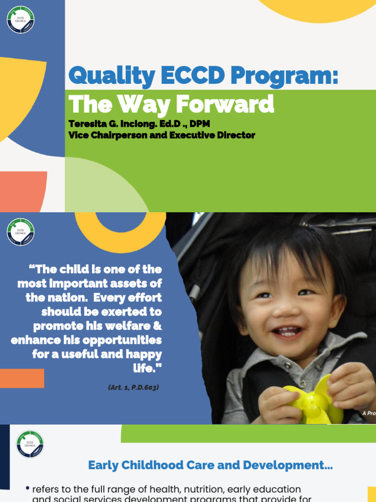 1 Quality ECCD - The Way Forward | PDF | Childhood