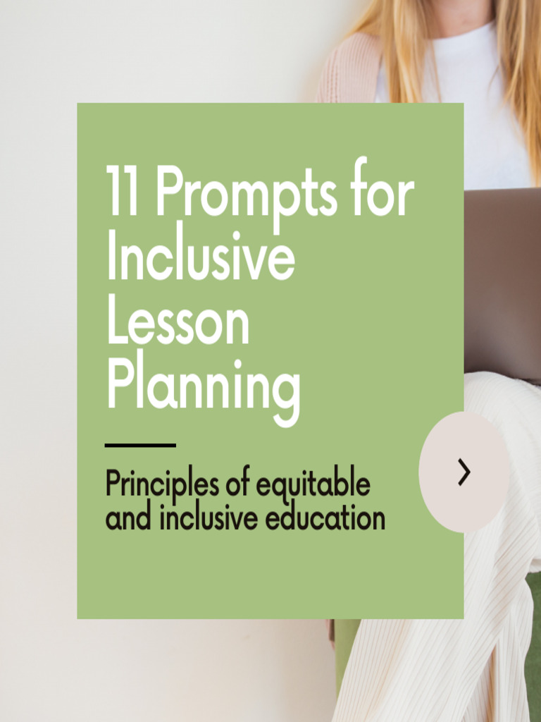 11 Prompts to Inclusive Lesson Planning | PDF