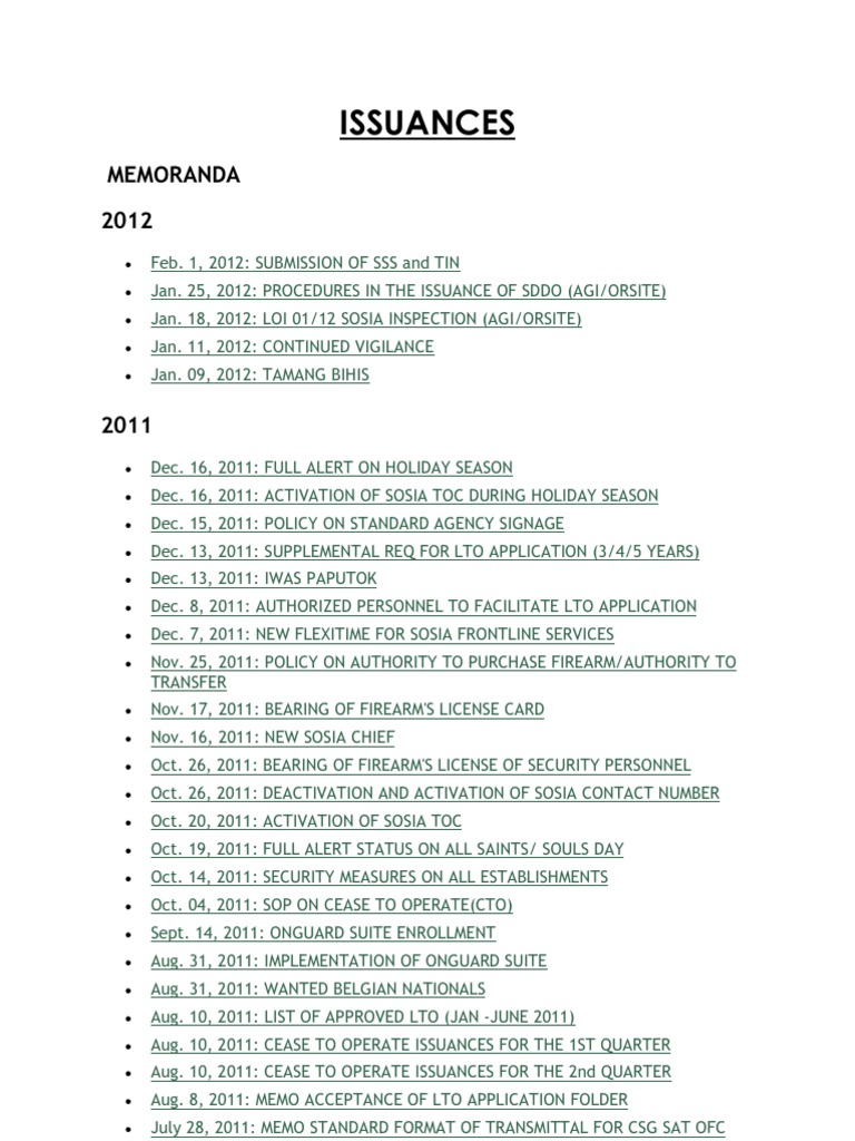 Sosia PNP CSG Security Agency Guide | PDF | Security Guard | Security