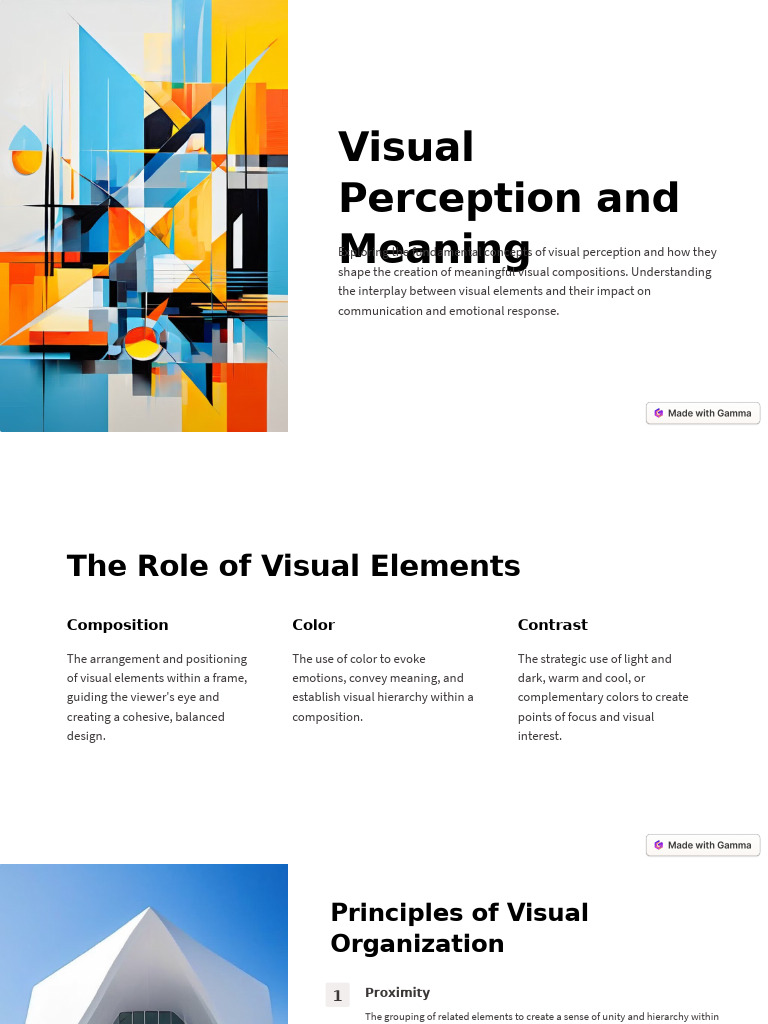 WEEK 3 - Visual-Perception-and-Meaning | PDF | Composition (Visual Arts ...