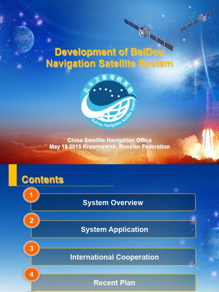 BeiDou Navigation System Overview | PDF | Navigation | Outer Space