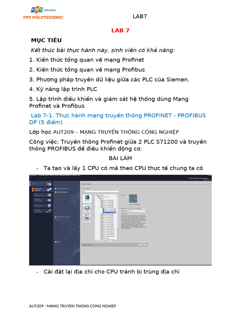 AUT209-LAB7-NHOM2 | PDF