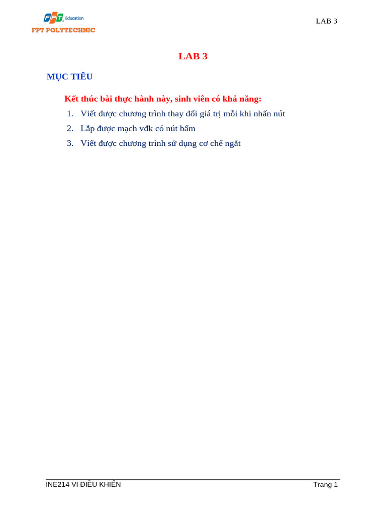 INE214 - Lab3. | PDF