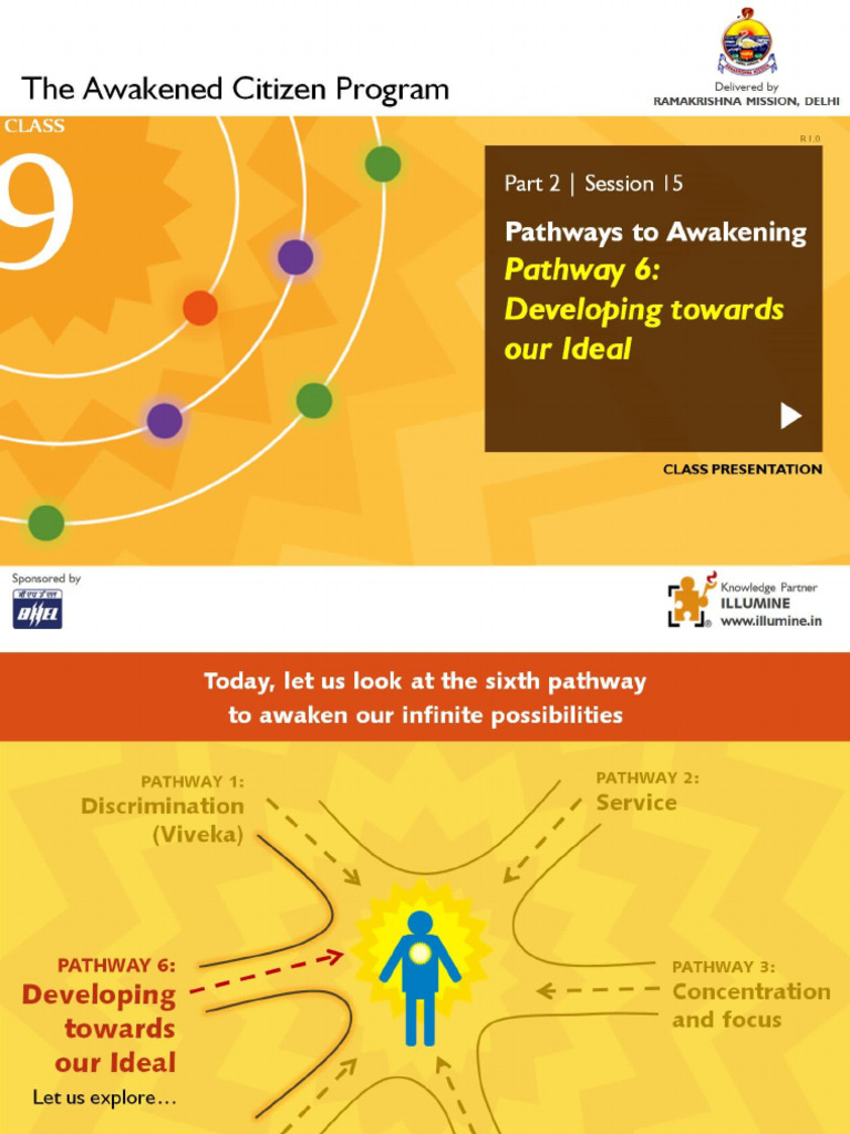 Std9 Session15 DevpTwdsOurIdeal R1 | PDF