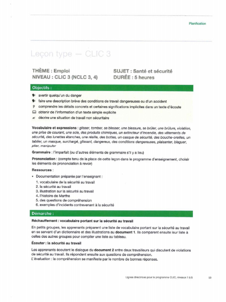 sample-lesson-plan-french | PDF